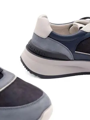 Brunello Cucinelli Runners In Nabuk E Camoscio