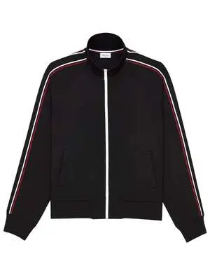 Saint Laurent Cassandre Track Jacket In Jersey