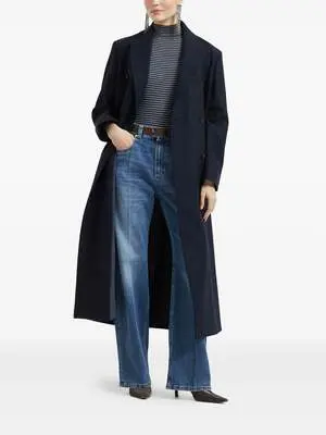 Brunello Cucinelli Loose Fit Embroidered Jeans - Blue