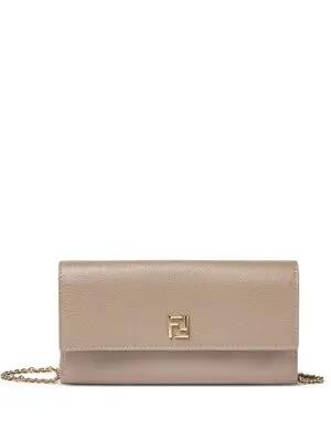 Fendi Leather Continental Wallet - Multicolor