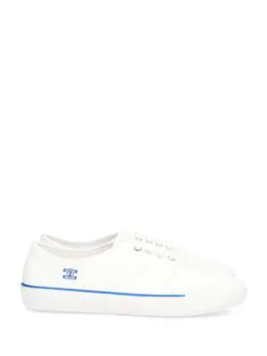 Celine Alan Sneaker In Canvas And Suede