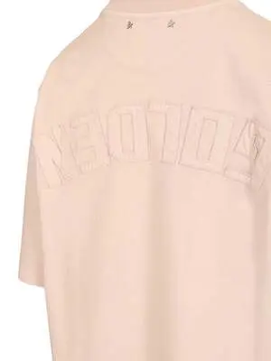 GOLDEN GOOSE Reverse Logo T-shirt - Gray