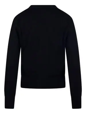 AMI Paris De Coeur Wool Cardigan