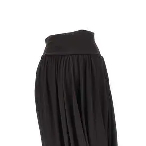 Alaïa Draped Midi Skirt