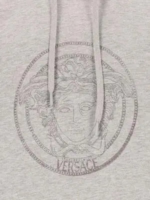 Versace Cotton Jersey Sweatshirt With Print