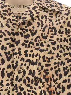 Valentino Garavani Silk Bowling Shirt