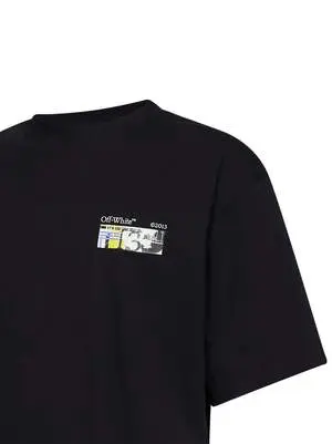 Off-White Black Jersey Industrial Arrow Skate T-shirt