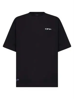 Off-White Black Jersey Archigeography Arrow Skate T-shirt - Multicolor