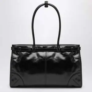 Prada Large Bonnie Top-handle Bag In Calf Leather
