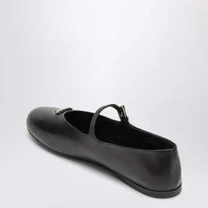 Prada Nappa Leather Ballet Flats