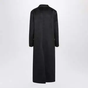 Isabel Marant Étoile Clesa Anthracite Wool And Cashmere Coat