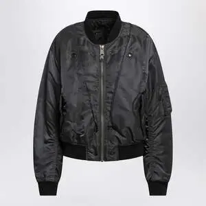 MAISON MARGIELA Reversible Dark Grey Ma-1 Jacket - Gray