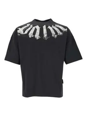 Palm Angels Big Neck T-shirt - Black
