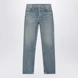 Saint Laurent Straight-leg Medium Denim Jeans - Blue
