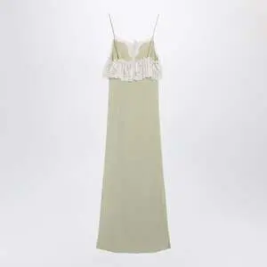 Chloé Long Dusty Silk Slip Dress