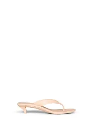 Gucci Pink Vittoria Rubber Thong Sandals - Multicolor