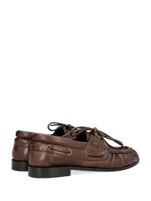 Saint Laurent Le Loafer Bateau Moccasins