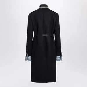 Prada Wool Coat With Belt