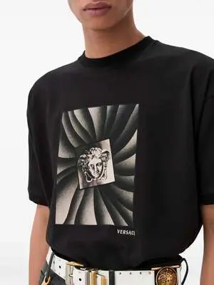 Versace Regular-fit Cotton Jersey T-shirt With Print