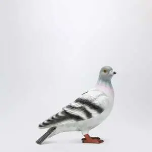 JW Anderson Pigeon Pouch In Resin Shaped Like A Pigeon - Gray