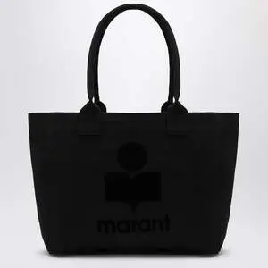 Isabel Marant Étoile Yenky Zipped Bag In Canvas - Black