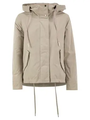 Herno Hooded Padded Jacket - Cream