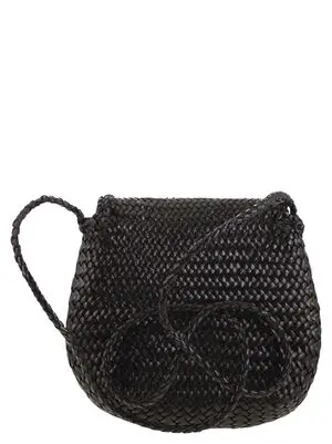 Dragon Diffusion Mini City Bag Woven Leather Bag