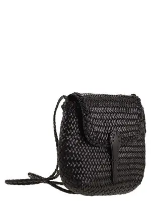 Dragon Diffusion Mini City Bag Woven Leather Bag