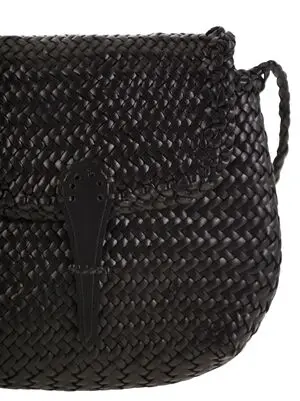 Dragon Diffusion Mini City Bag Woven Leather Bag