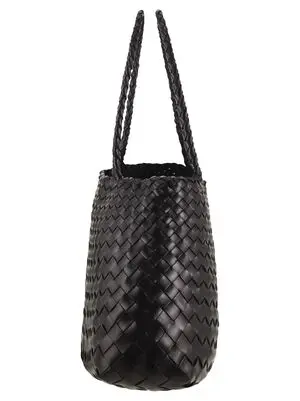 Dragon Diffusion Santa Croce Big Woven Leather Bag