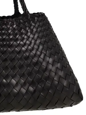 Dragon Diffusion Santa Croce Big Woven Leather Bag