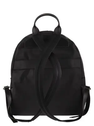 Kiton Technical Nylon And Calfskin Backpack