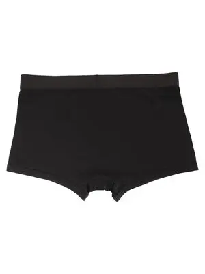 Kiton Stretch Cotton Boxer Briefs With Logo