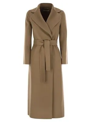 Max Mara Poldo Wool Coat - Brown