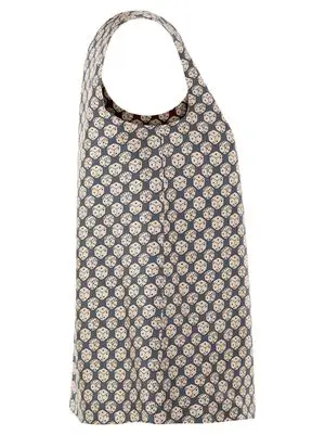 Max Mara Stmtimetop Reversible Printed Silk Top