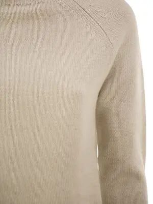 Max Mara Mantova Wool And Cashmere Turtleneck Sweater