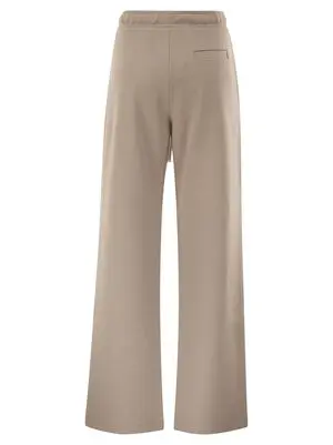 Max Mara Smmbali Wide Jersey Trousers