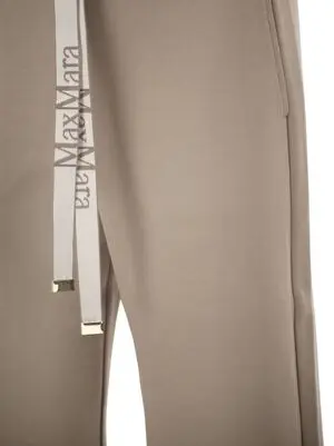 Max Mara Smmbali Wide Jersey Trousers