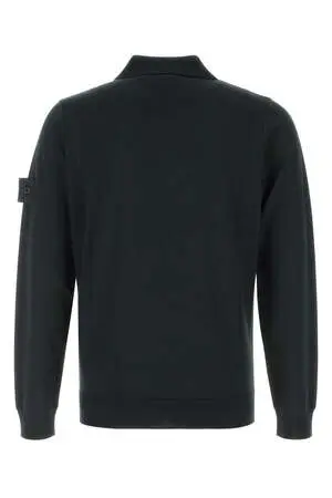 Stone Island Wool Polo Shirt