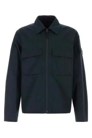 Stone Island Midnight Canvas Jacket - Blue