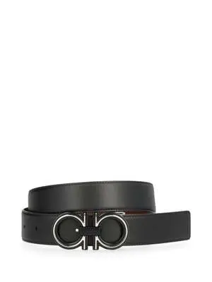 FERRAGAMO Reversible Gancino Belt - Multicolor