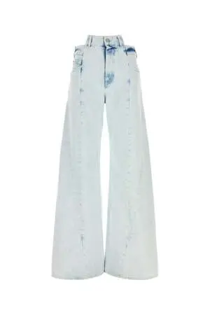 MAISON MARGIELA Denim Wide-leg Jeans - Blue