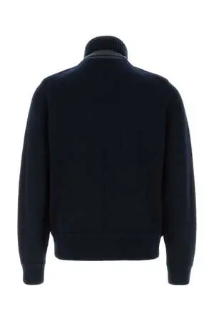 TOM FORD Navy Wool Cardigan