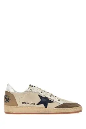 GOLDEN GOOSE Sand Leather Ball Star Sneakers - Brown