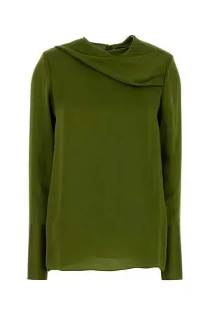 TOM FORD Satin Blouse - Green
