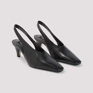 Giorgio Armani Nappa Slingback Pumps