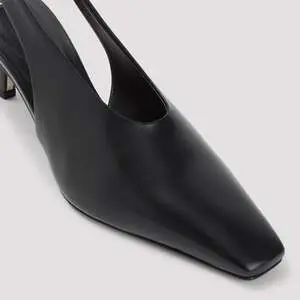Giorgio Armani Nappa Slingback Pumps