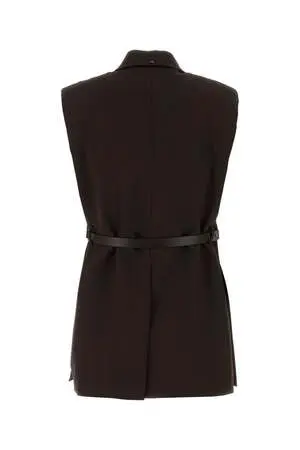 Sportmax Stretch Viscose Gettone Vest