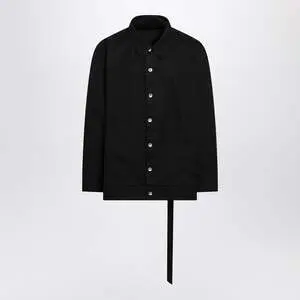 Rick Owens Oversized Jacket In Cotton - Black