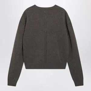 Rick Owens V-neck Cashmere And Wool Sweater